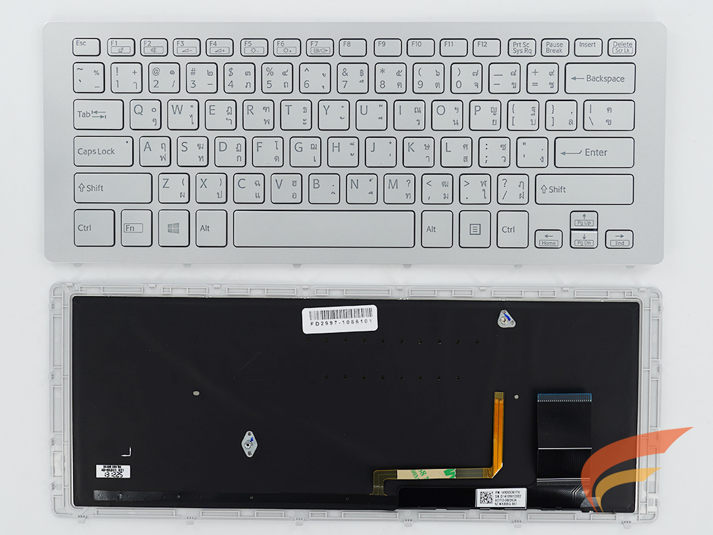 KEYBOARD SONY คีย์บอร์ด Sony VAIO Fit 15A PC SVF15N ไทย อังกฤษ ...